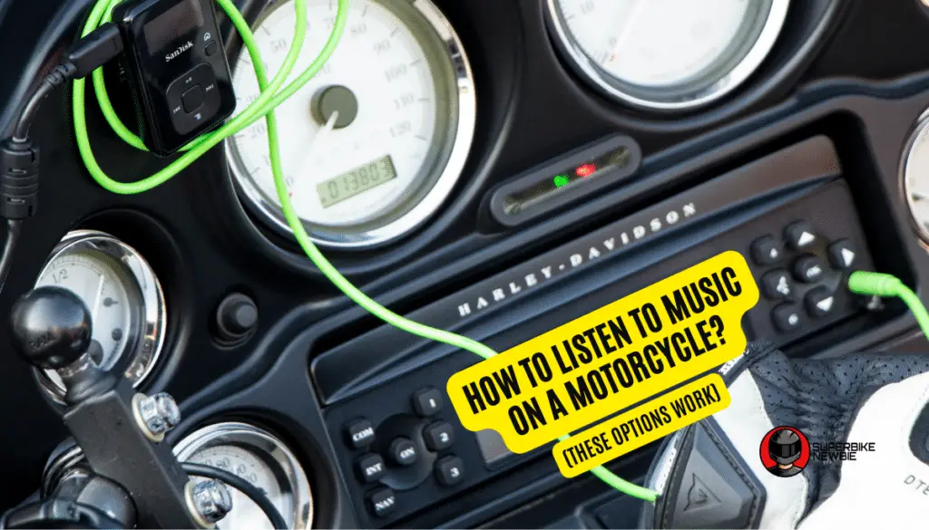 How To Listen To Music On A Motorcycle? (These OPTIONS work ...